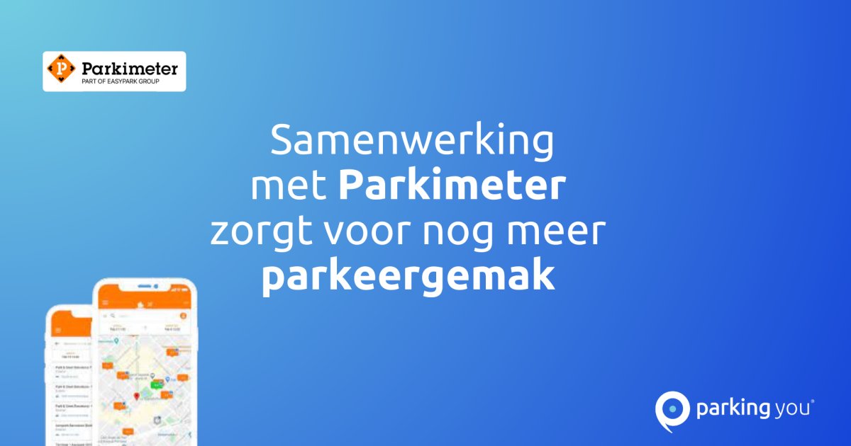 ParkingYou en Parkimeter bundelen de krachten
